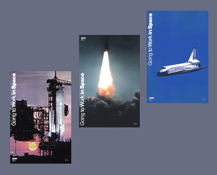 NASA ad campaign: “Going to Work in Space” - Fonts In Use