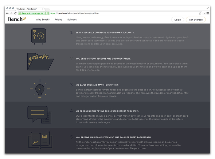 Bench - Fonts In Use