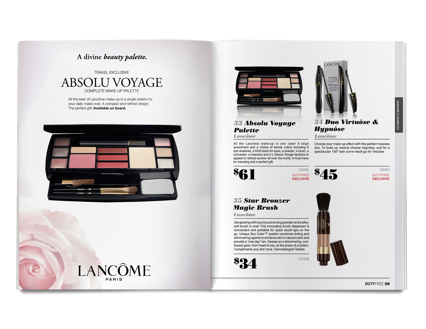 United Duty Free Magazine - Fonts In Use