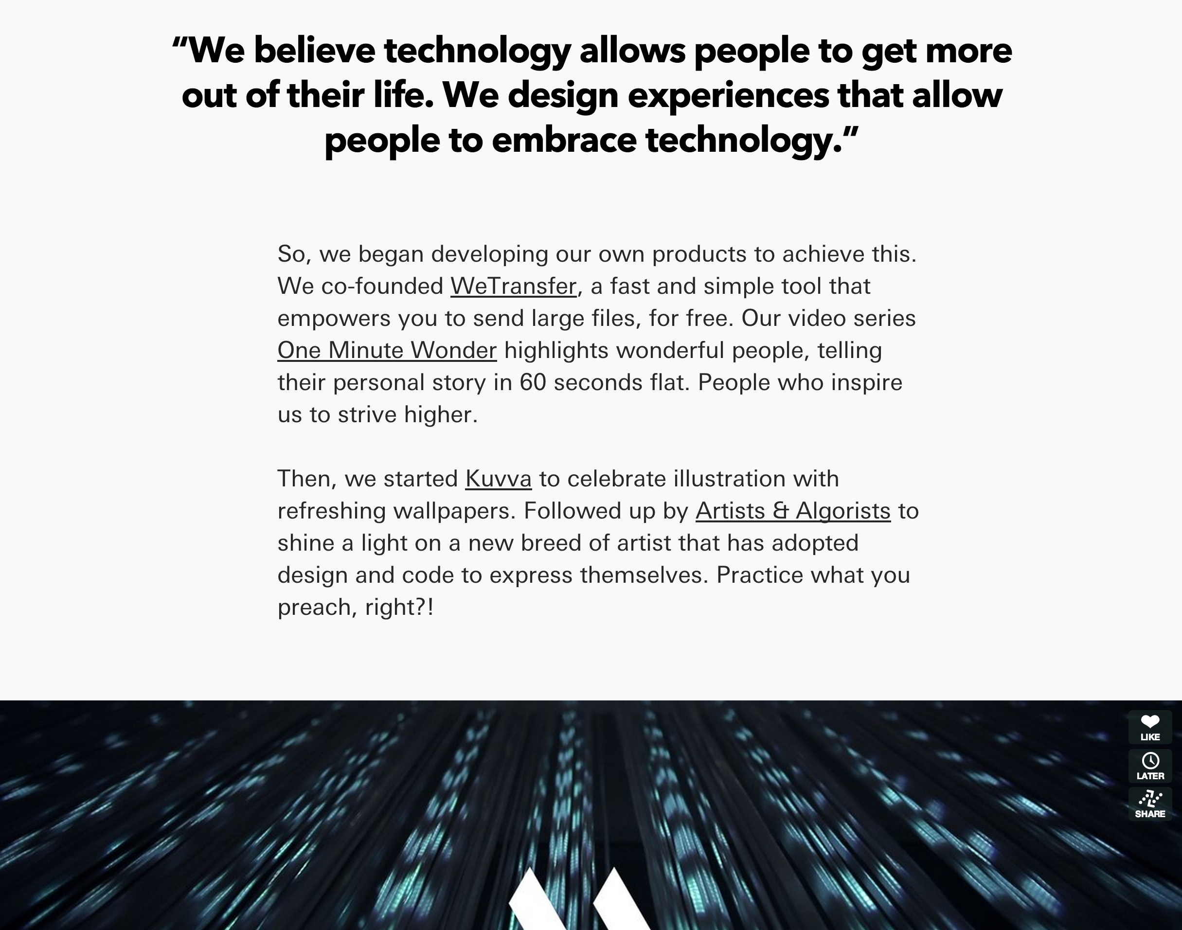 Present Plus website - Fonts In Use