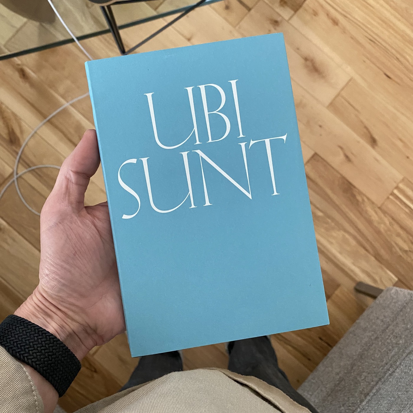 Ubi Sunt by Blaise Agüera y Arcas - Fonts In Use