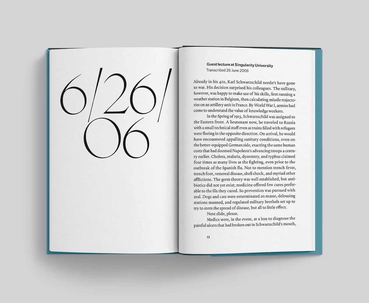 Ubi Sunt by Blaise Agüera y Arcas - Fonts In Use