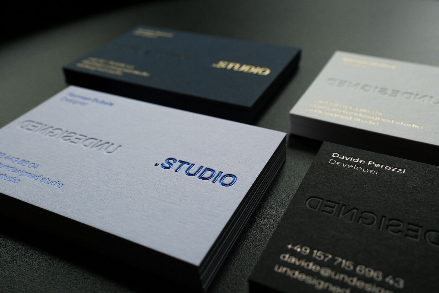 UNDESIGNED Studio visual identity - Fonts In Use