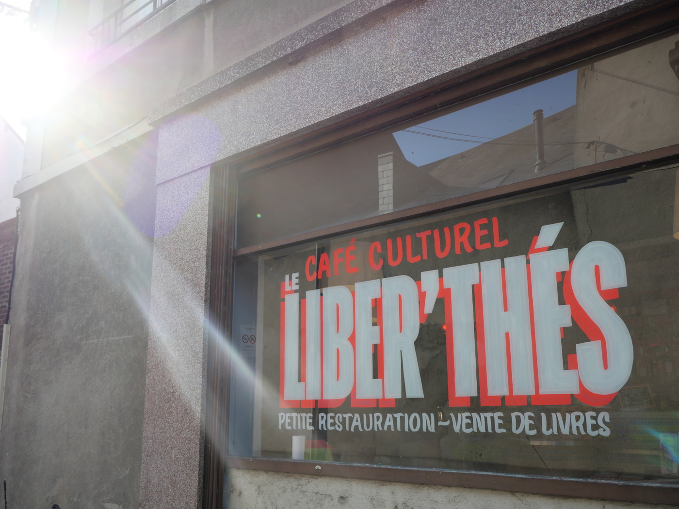 Le Liber’thés lettering, 2022 - Fonts In Use