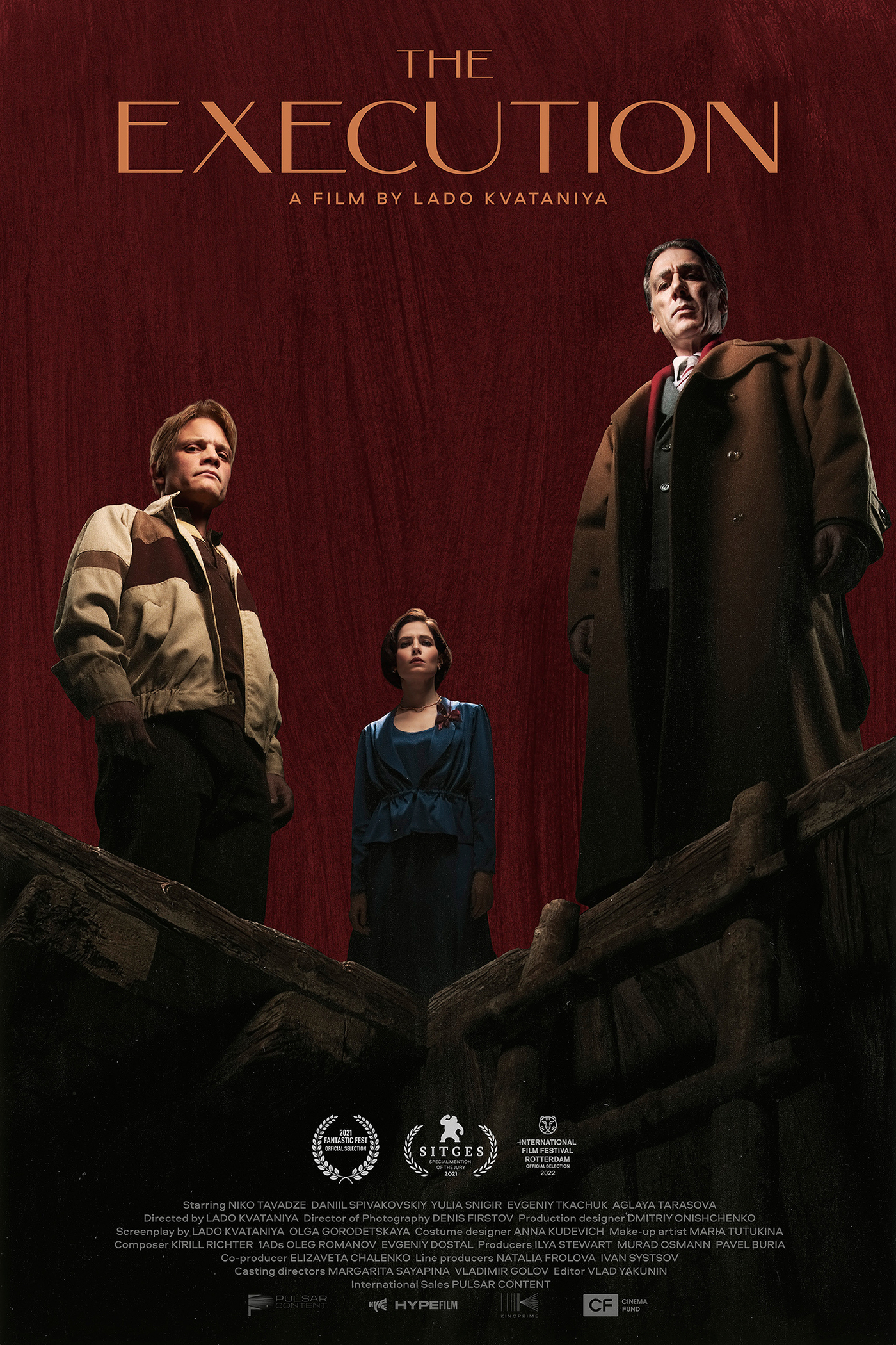 The Execution (2021) posters and titles - Fonts In Use