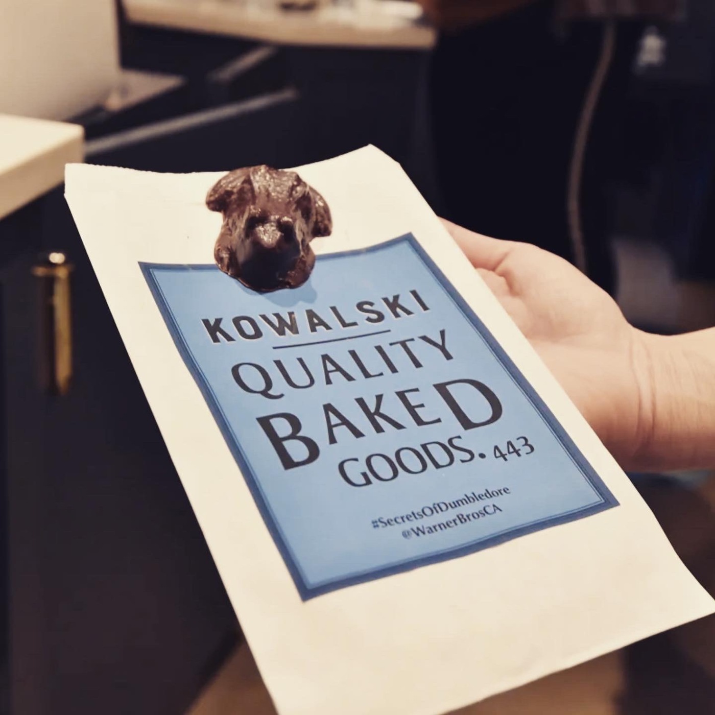 Kowalski Quality Baked Goods in Fantastic Beasts - Fonts In Use