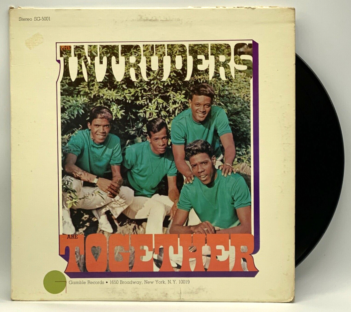 The Intruders – The Intruders Are Together album art - Fonts In Use