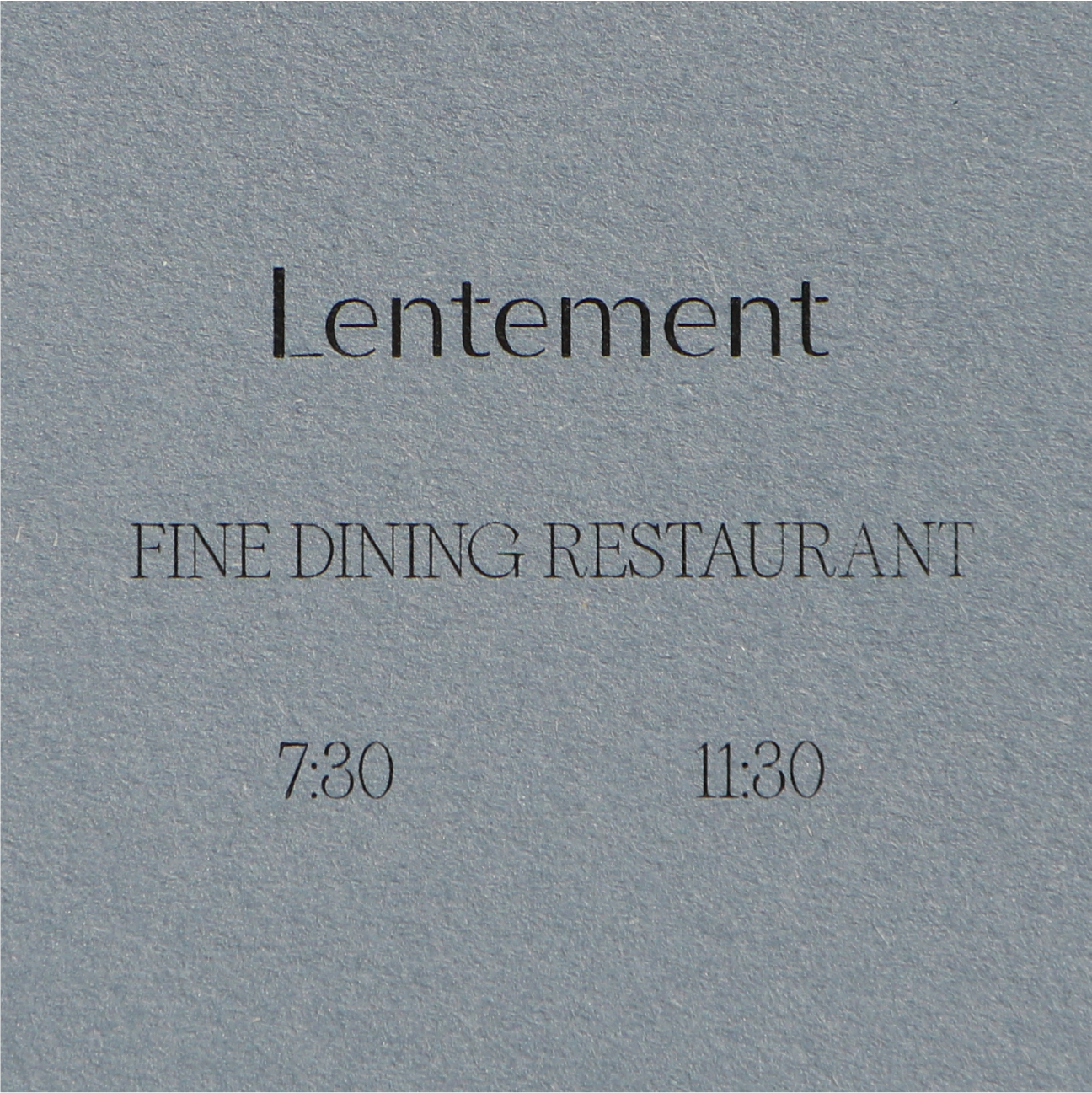 Lentement, Seoul - Fonts In Use