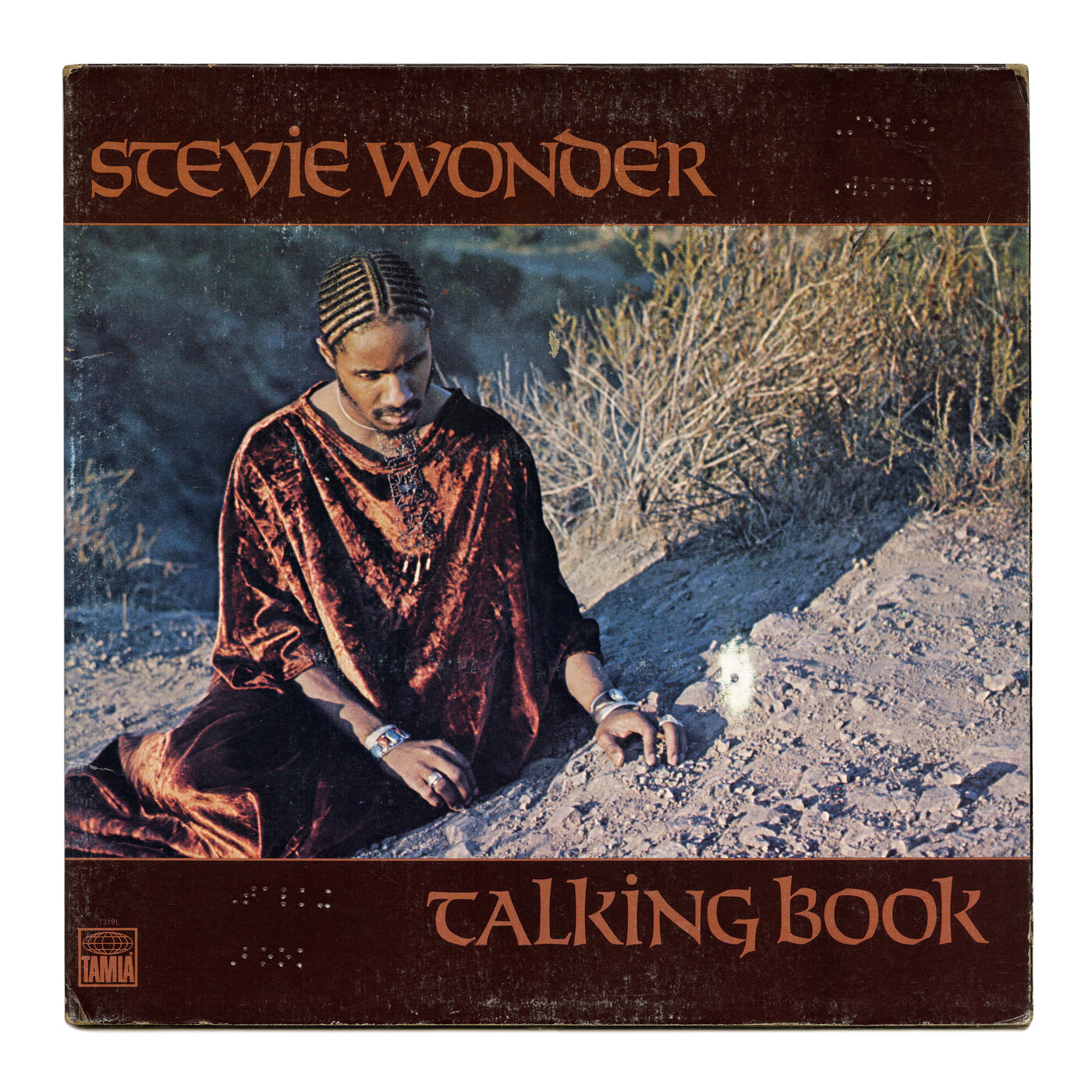Stevie Wonder – Talking Book album art - Fonts In Use