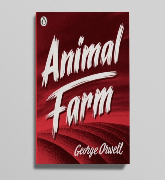 Animal Farm by George Orwell, Penguin edition - Fonts In Use