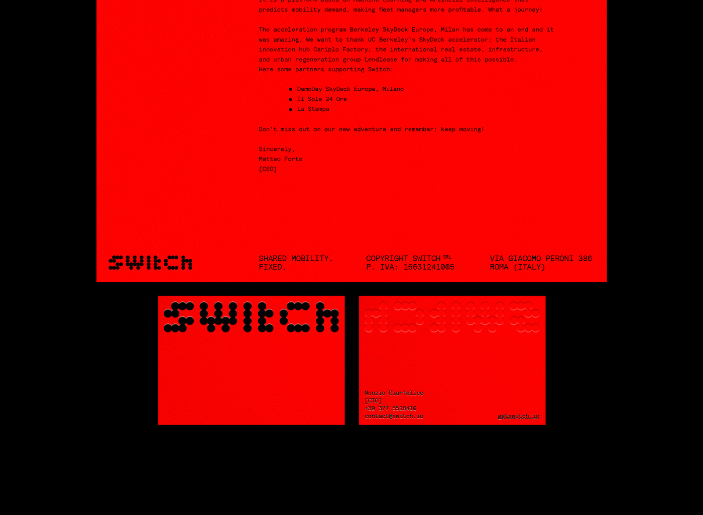 Switch - Fonts In Use