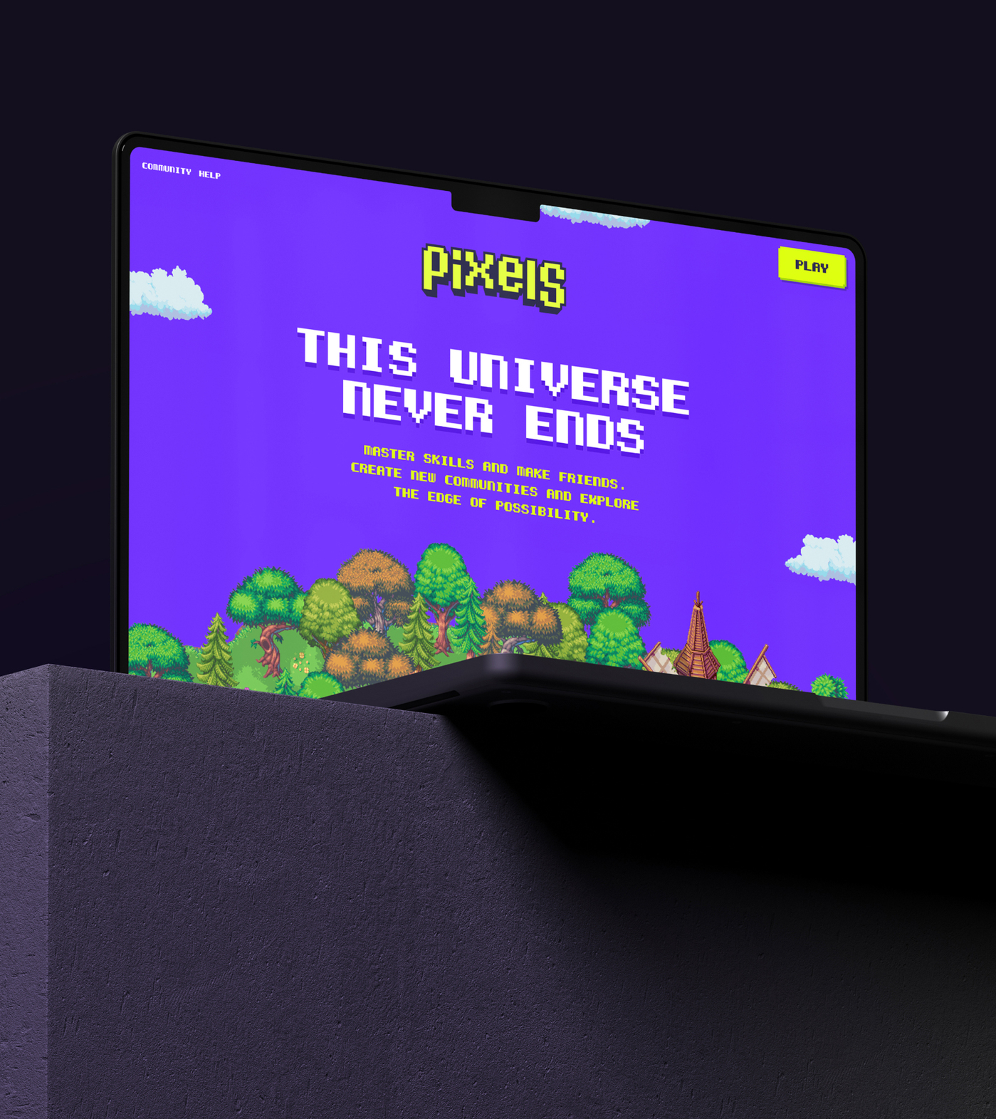 Pixels - Fonts In Use