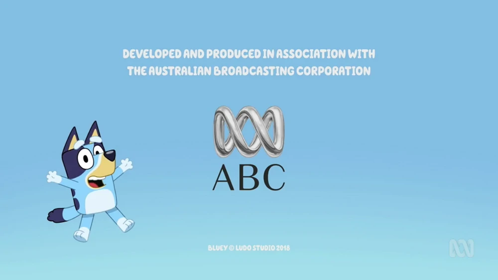 Bluey TV series - Fonts In Use