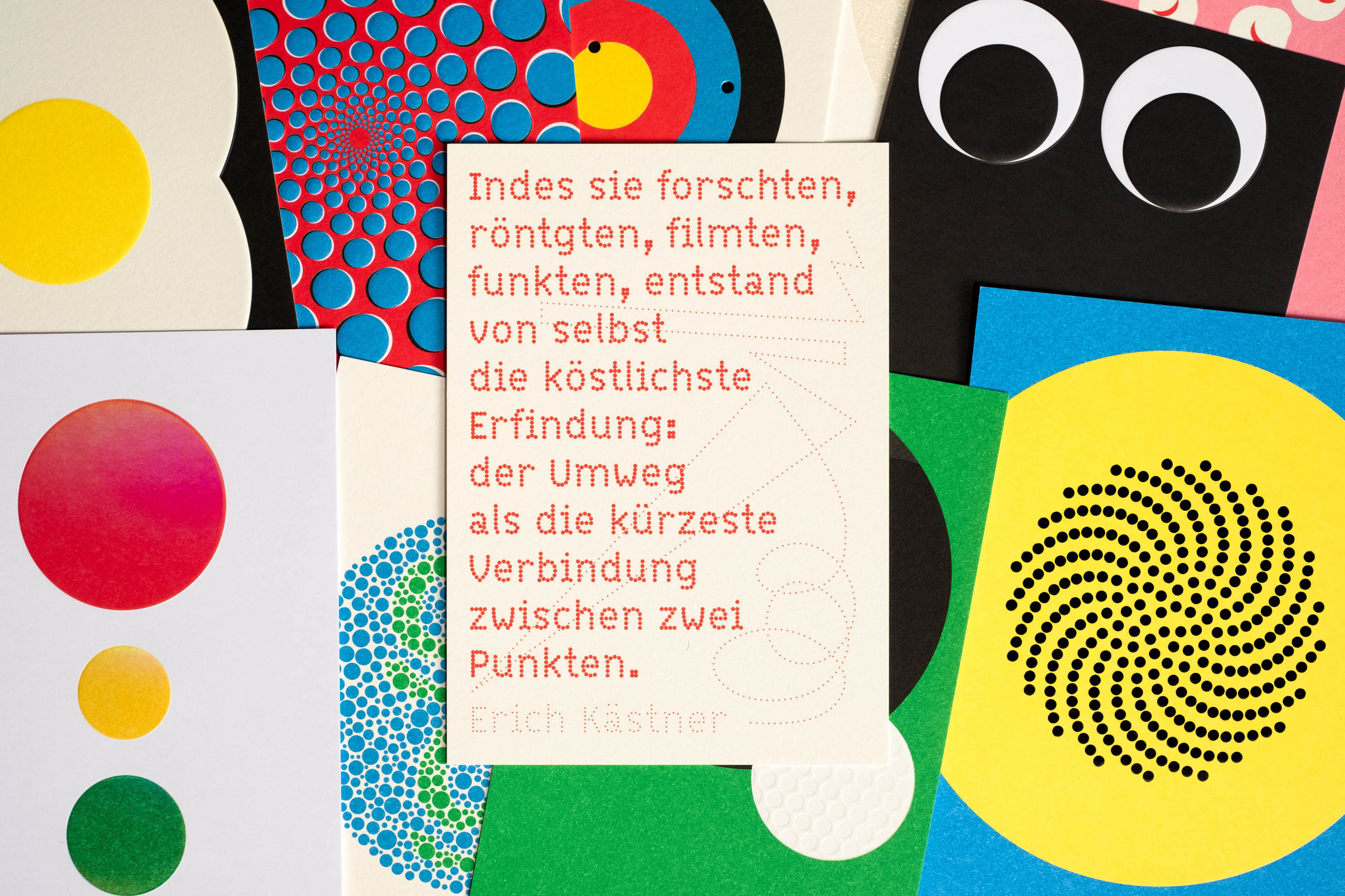 Götz Gramlich’s 2023 greeting cards - Fonts In Use