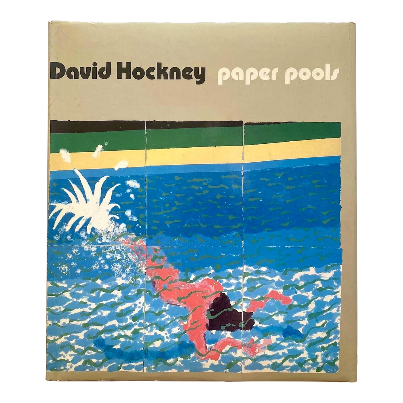 Paper Pools by David Hockney - Fonts In Use