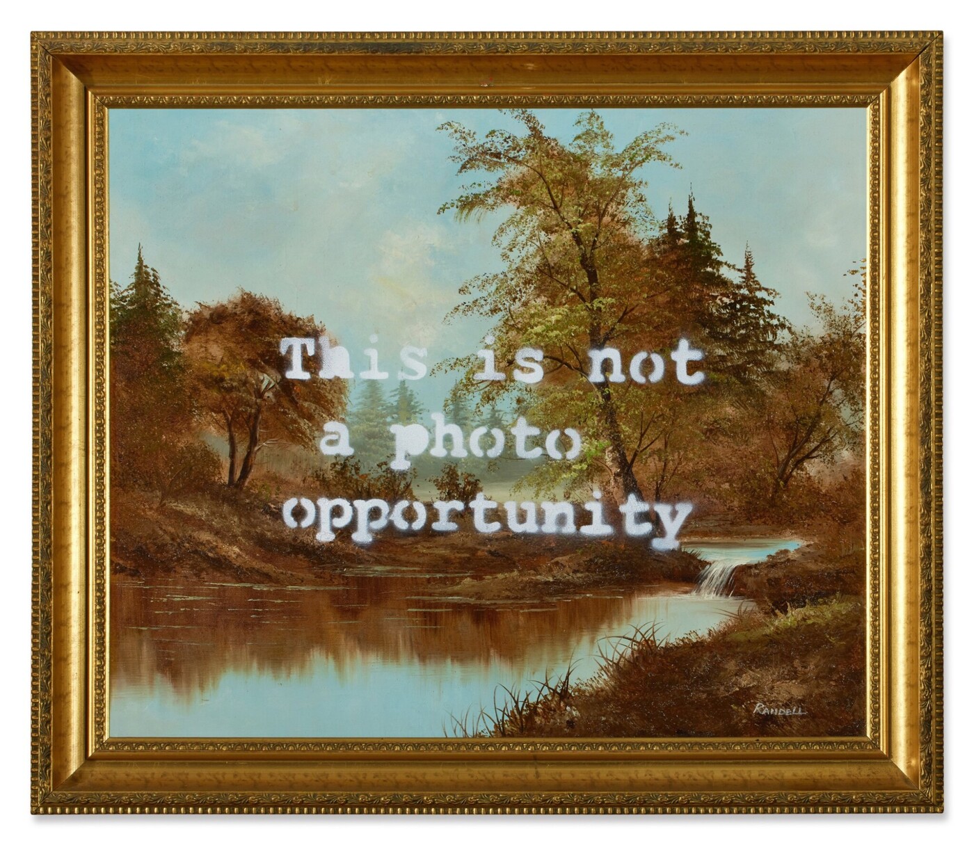 Banksy signature and various early works - Fonts In Use
