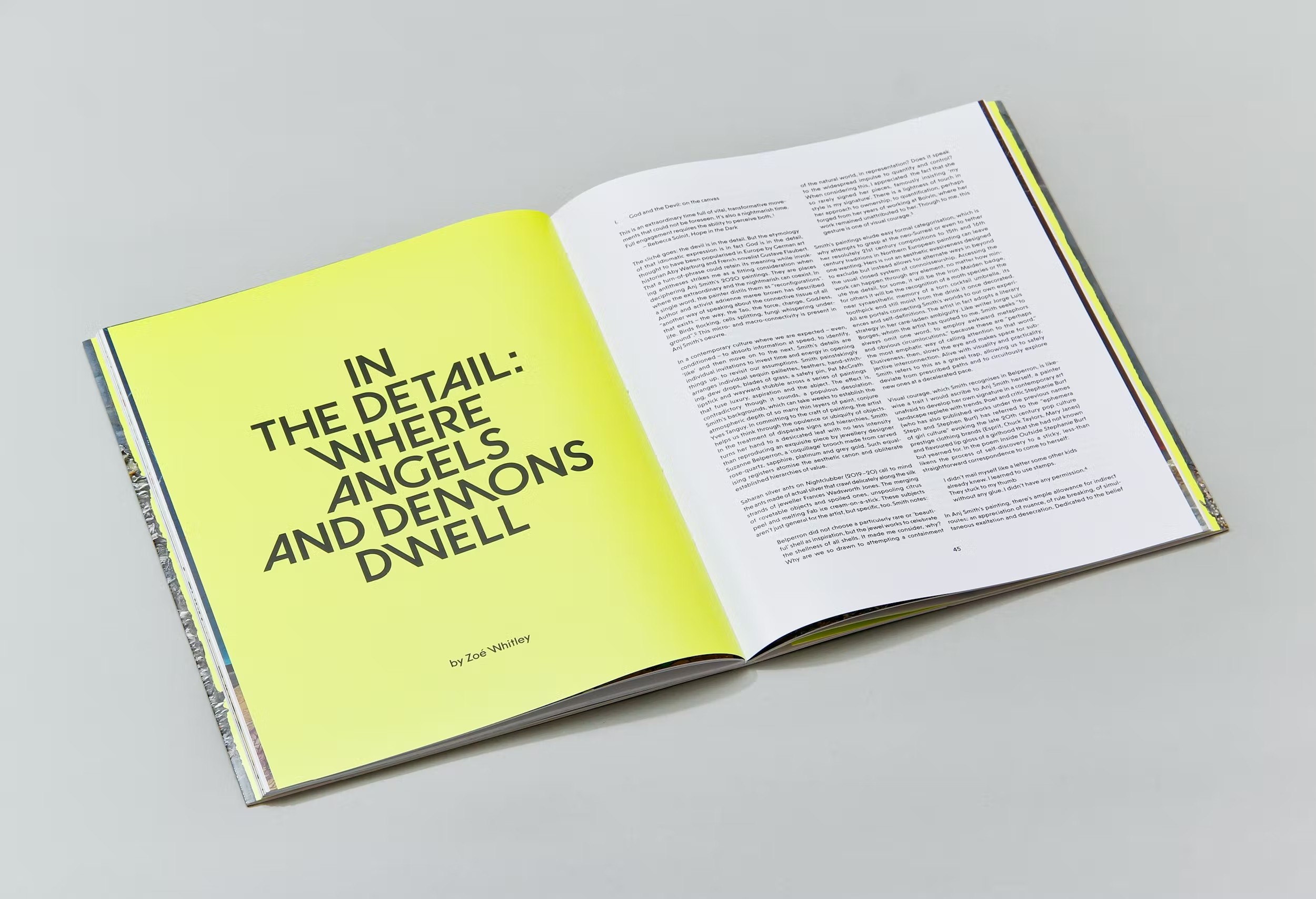 Anj Smith – A Willow Grows Aslant the Brook - Fonts In Use