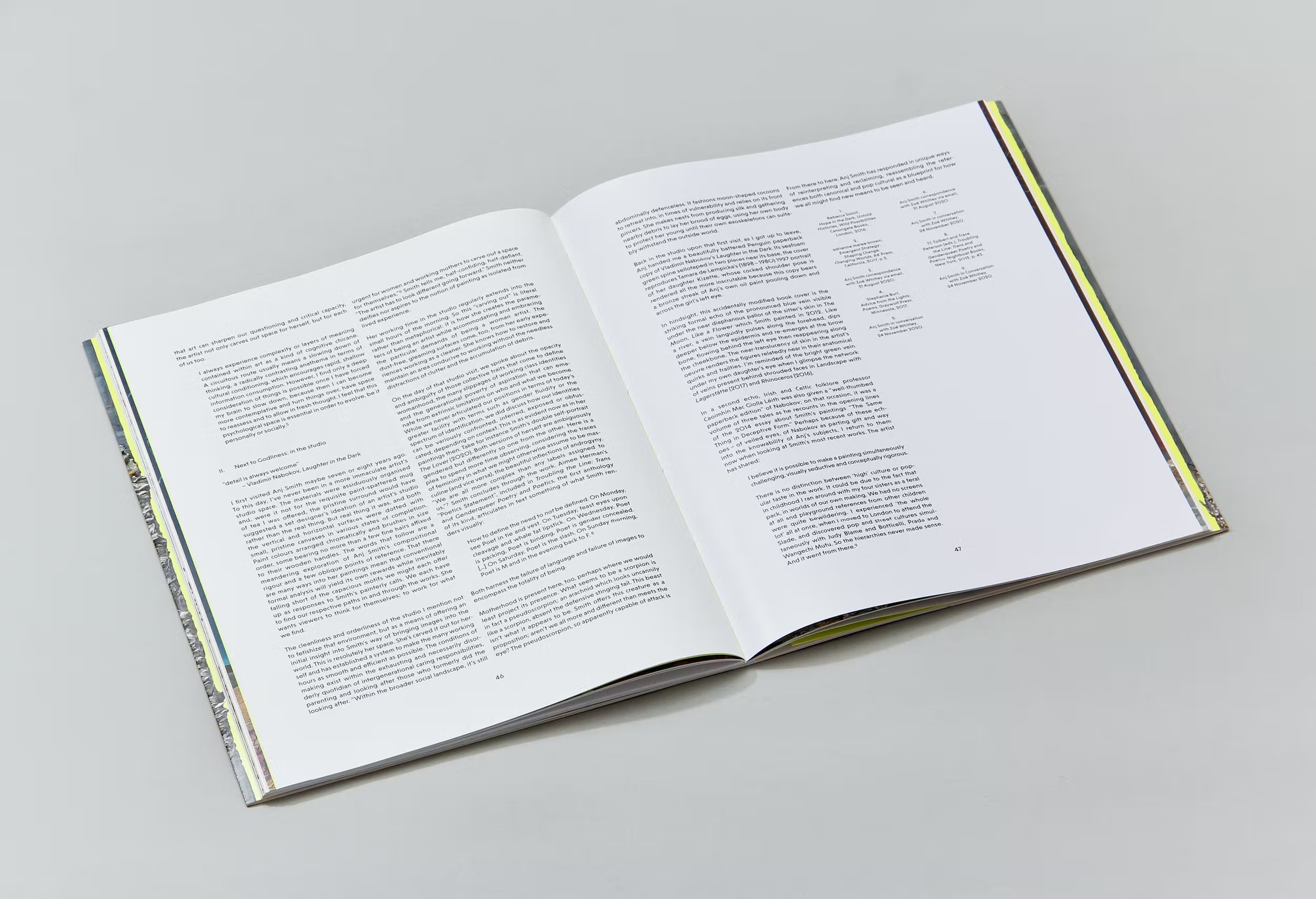 Anj Smith – A Willow Grows Aslant the Brook - Fonts In Use