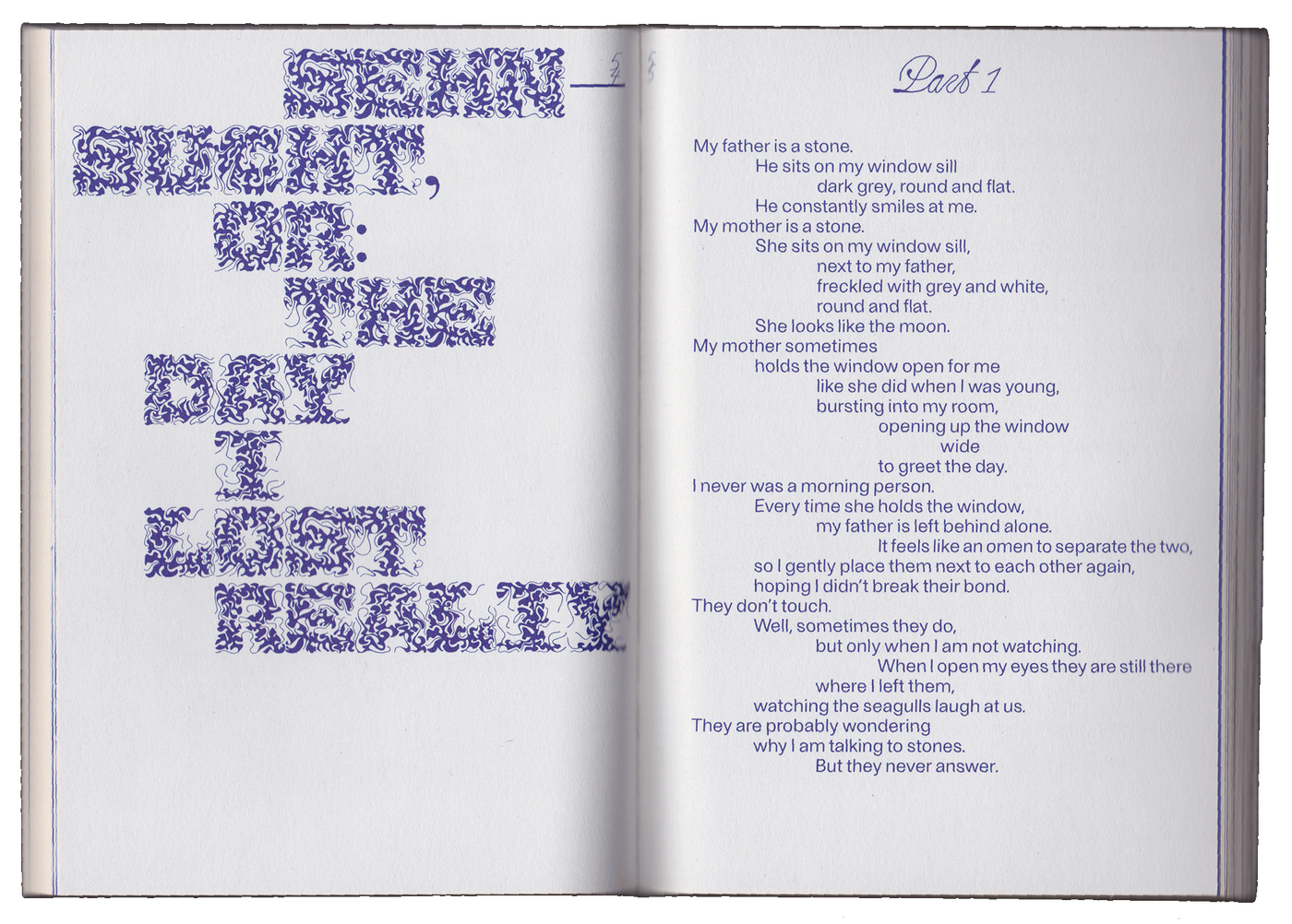 Becoming a Body of Text by Alix Stria - Fonts In Use