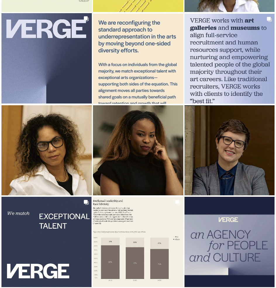VERGE - Fonts In Use