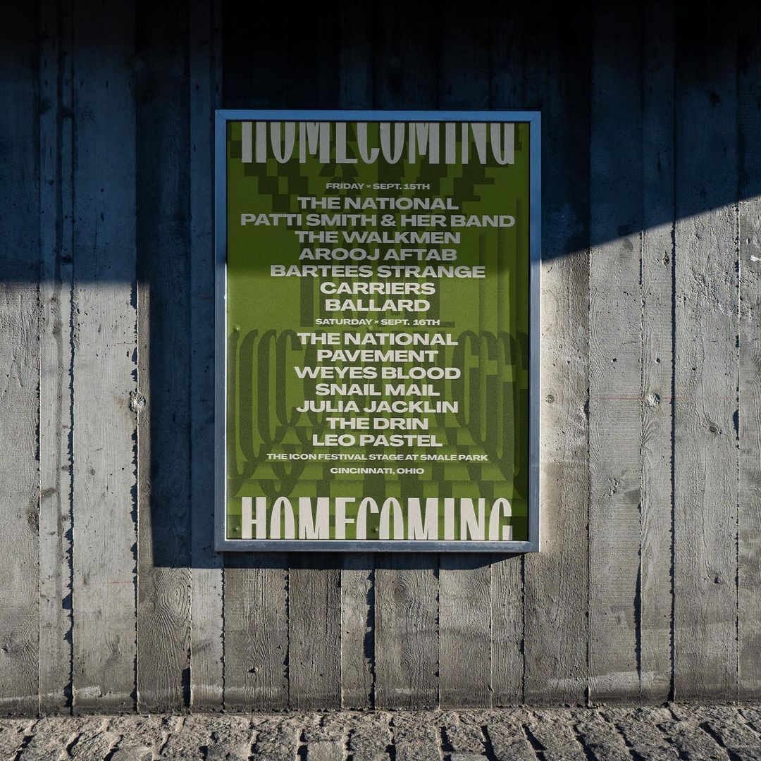 Homecoming Festival 2023 poster - Fonts In Use