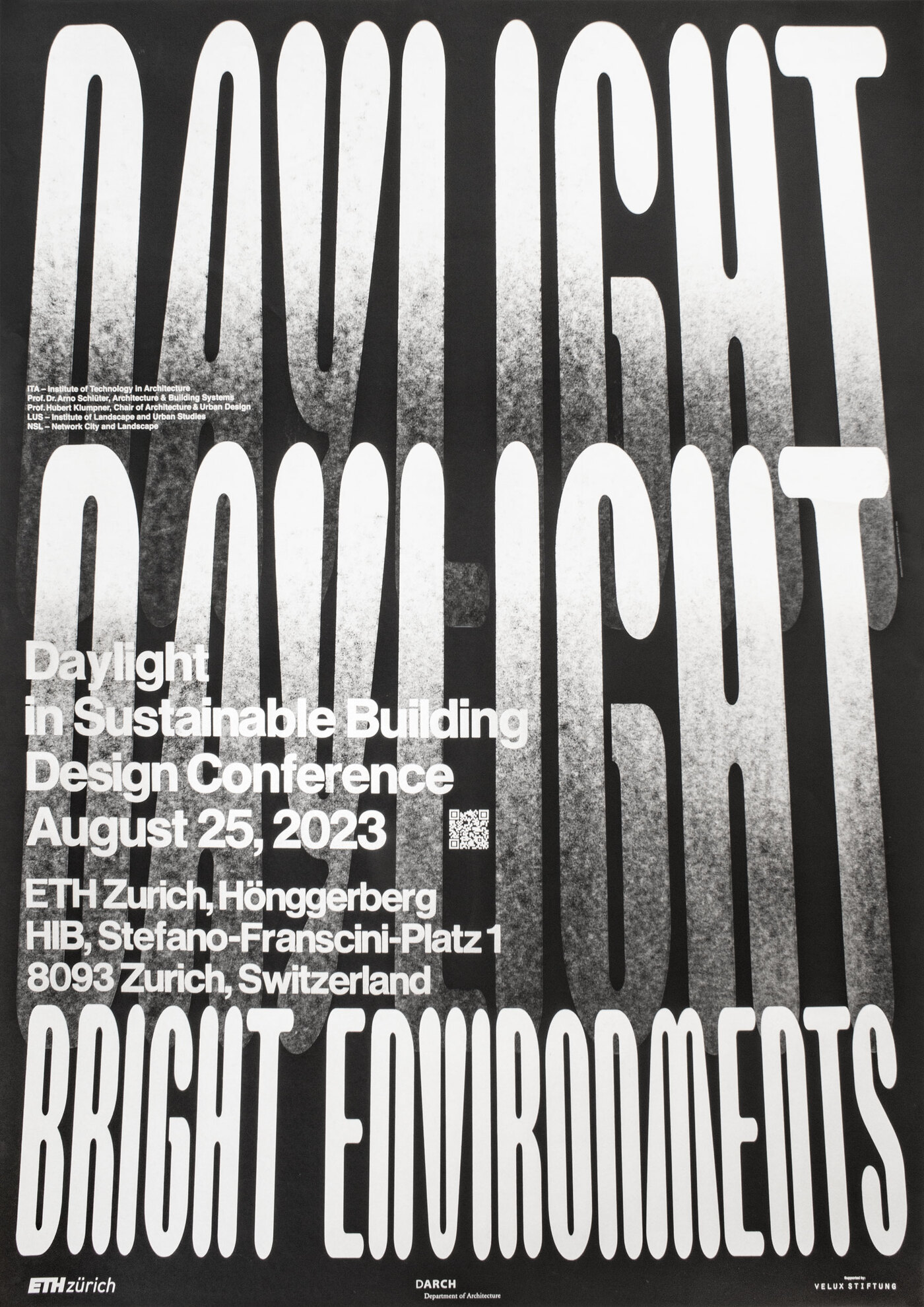 Daylight poster - Fonts In Use