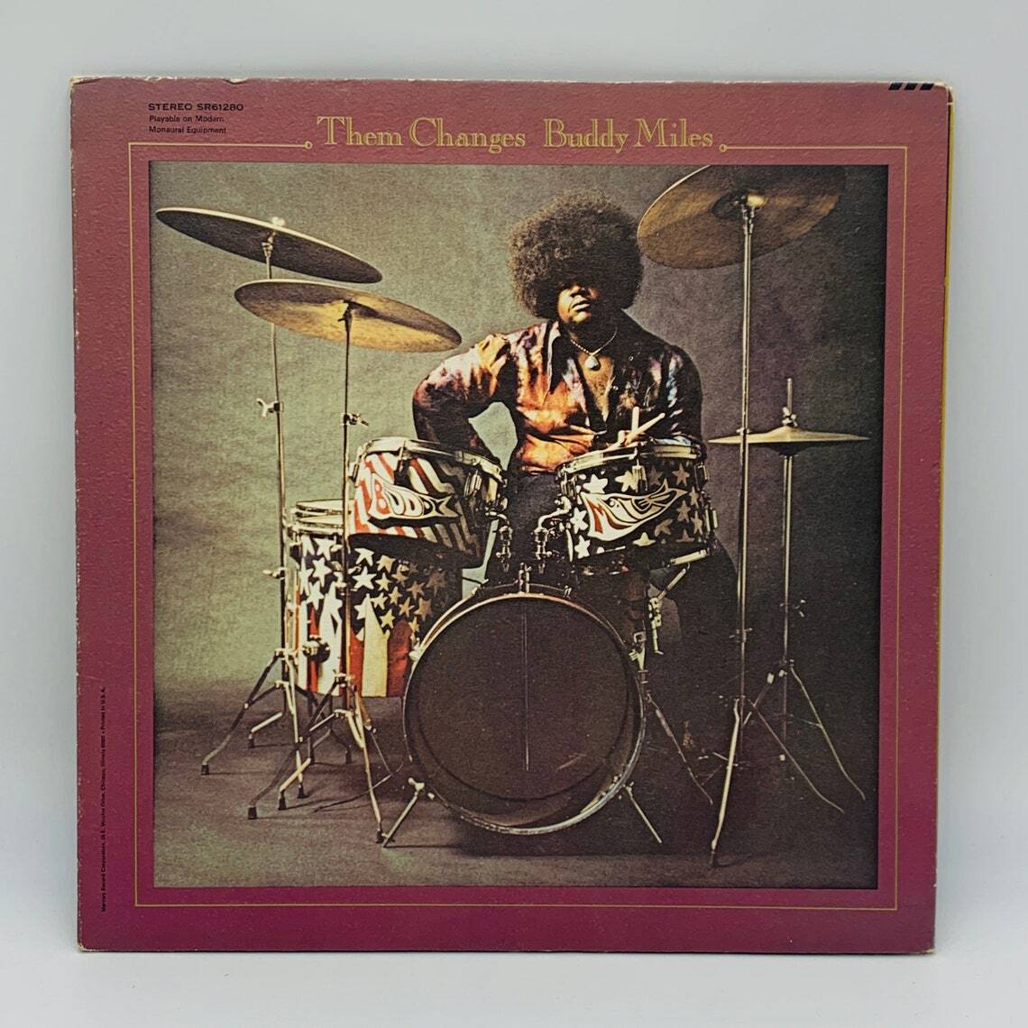 Buddy Miles – Them Changes album art - Fonts In Use