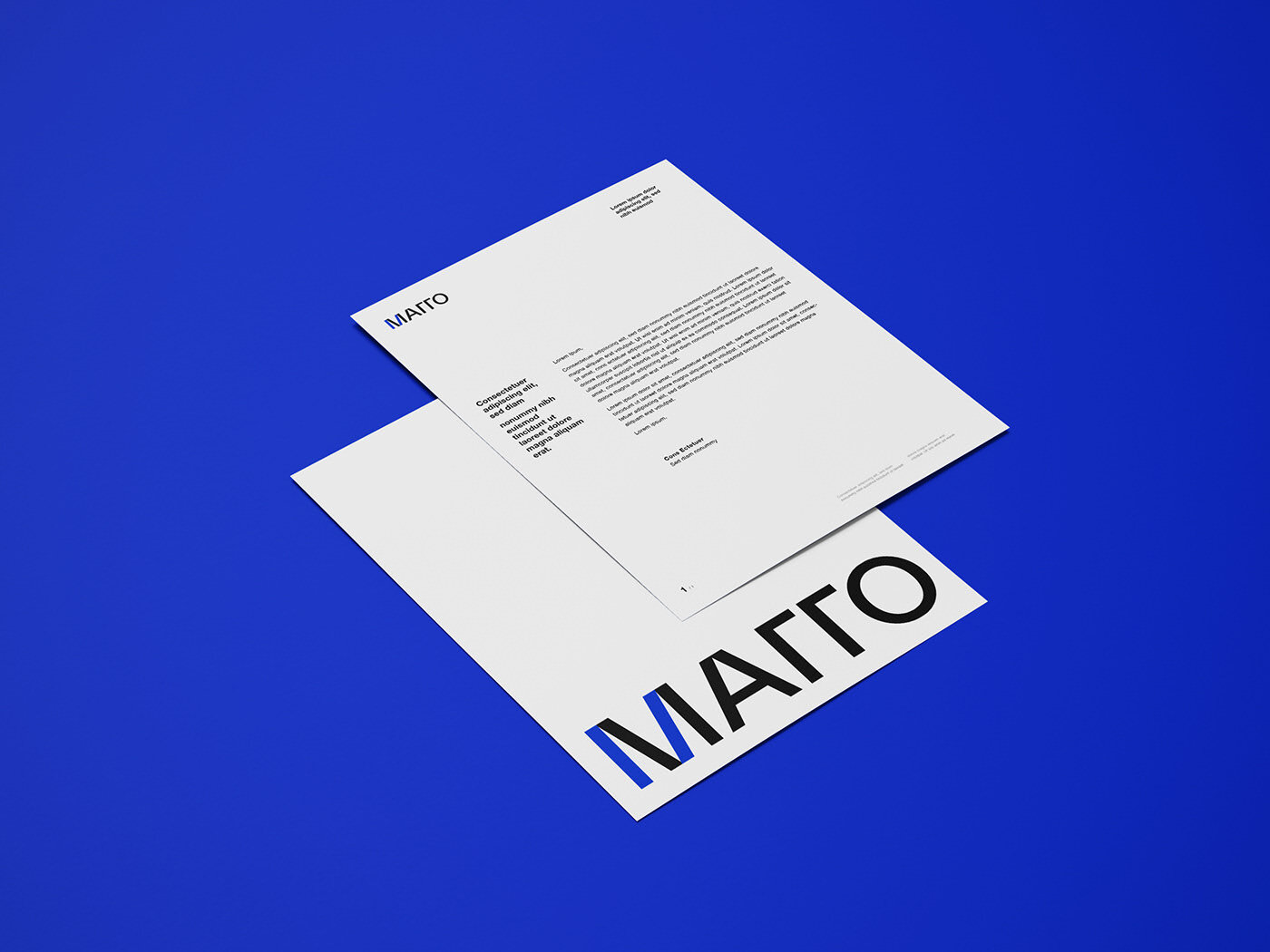 Marro identity - Fonts In Use