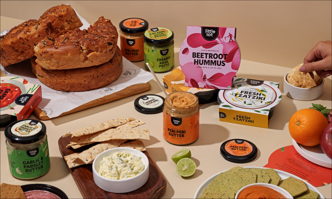 Little Lot identity and packaging - Fonts In Use