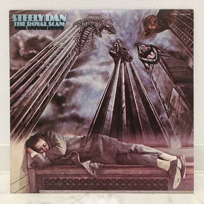 Steely Dan – The Royal Scam album art - Fonts In Use