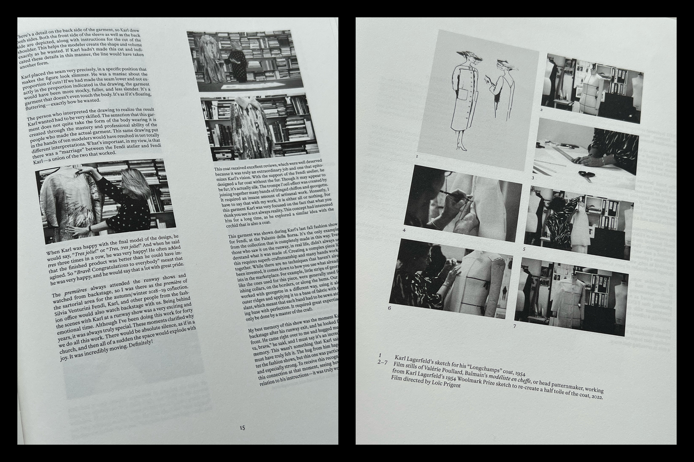 Karl Lagerfeld: A Line of Beauty exhibition catalog - Fonts In Use