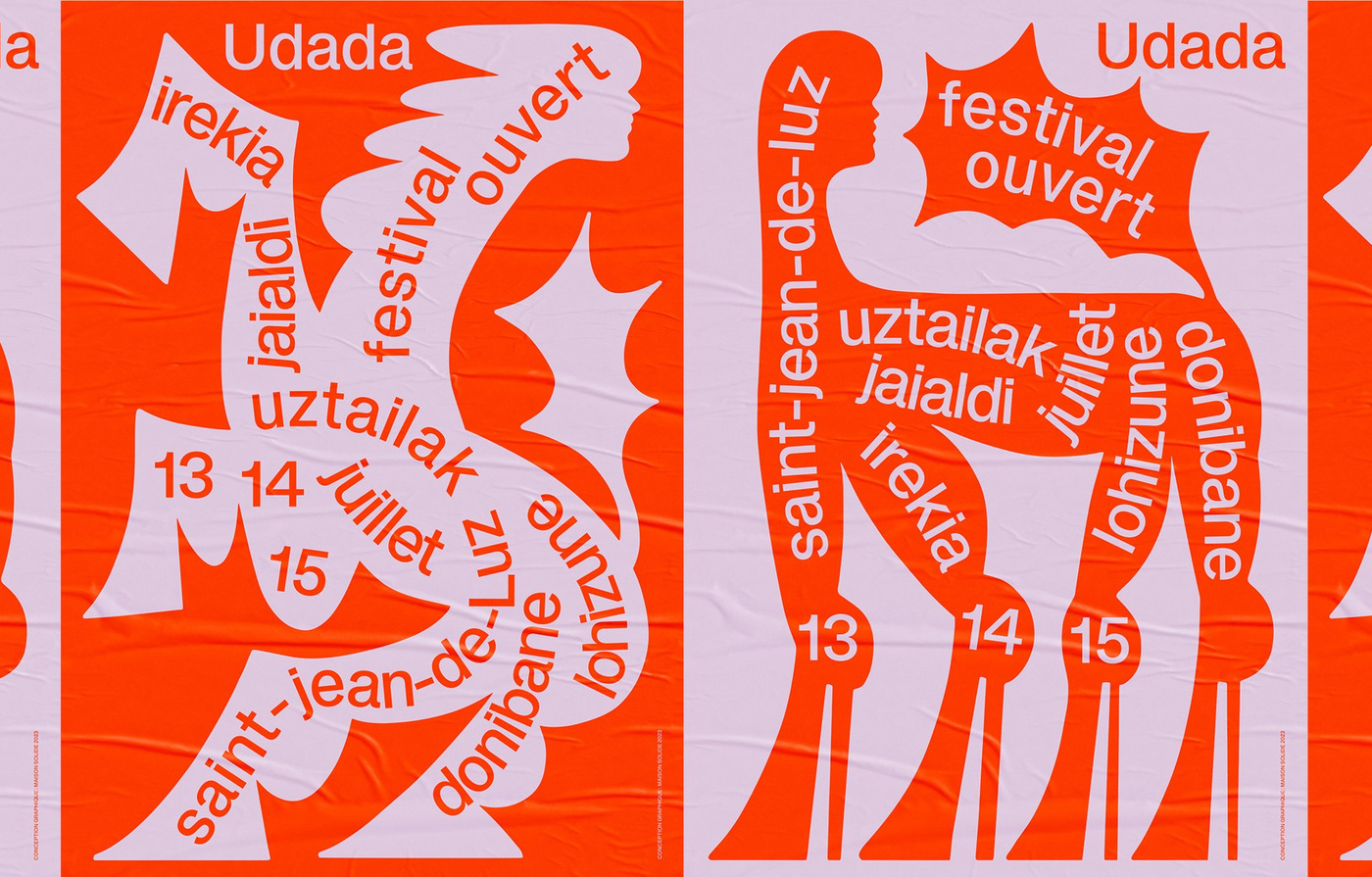 Udada Festibala 2023 - Fonts In Use