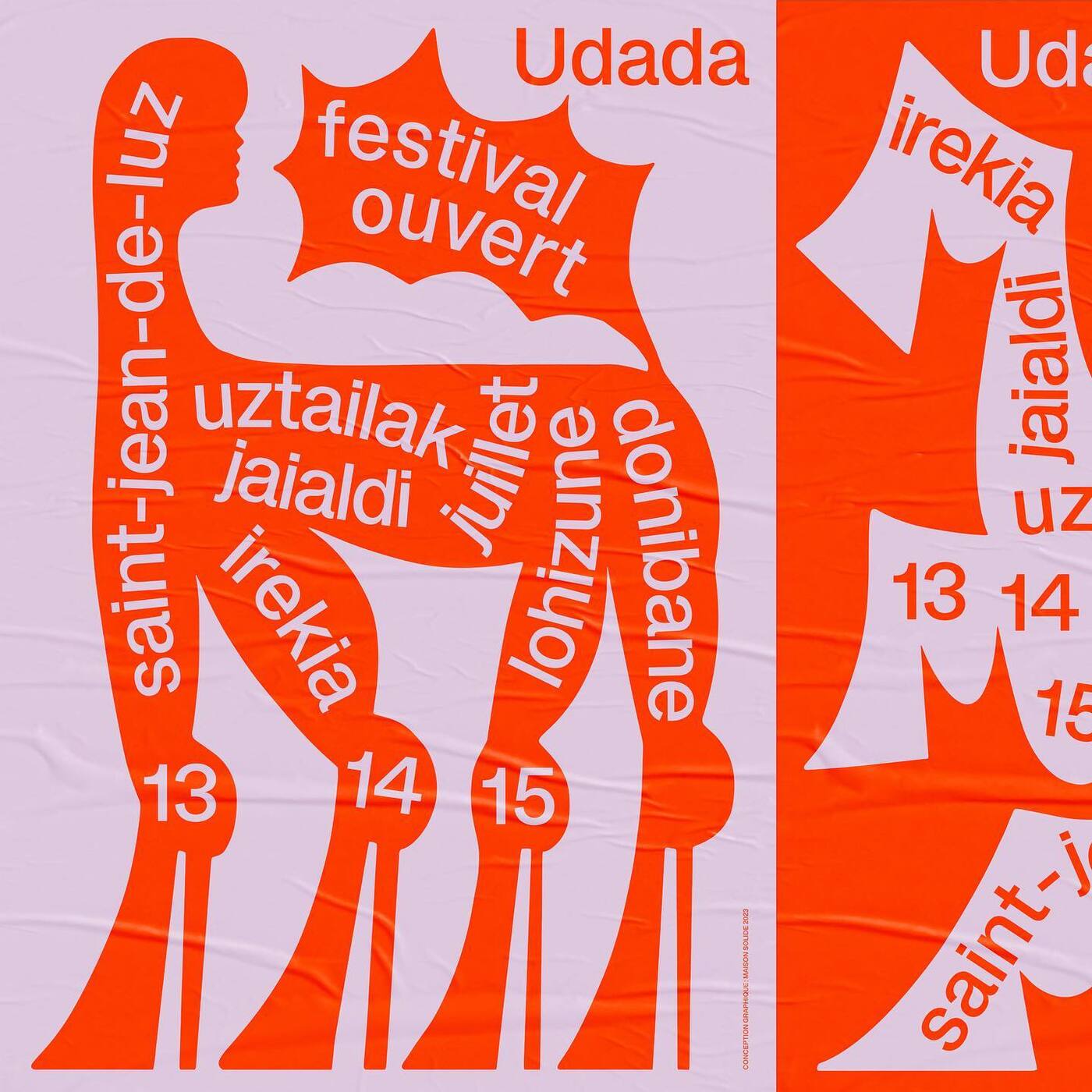 Udada Festibala 2023 - Fonts In Use