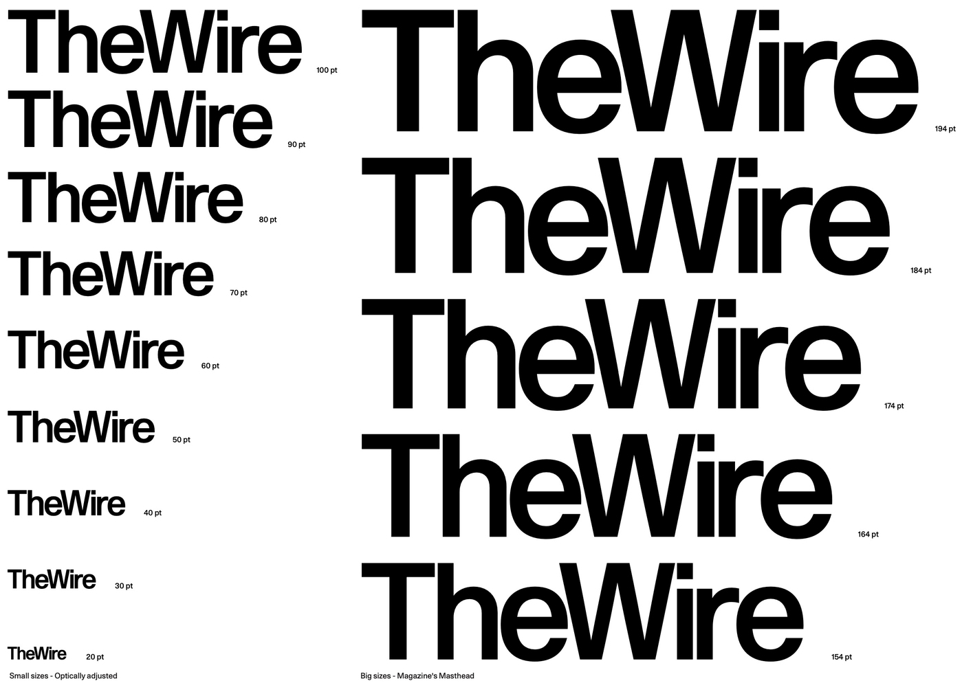 The Wire (2023 redesign) - Fonts In Use