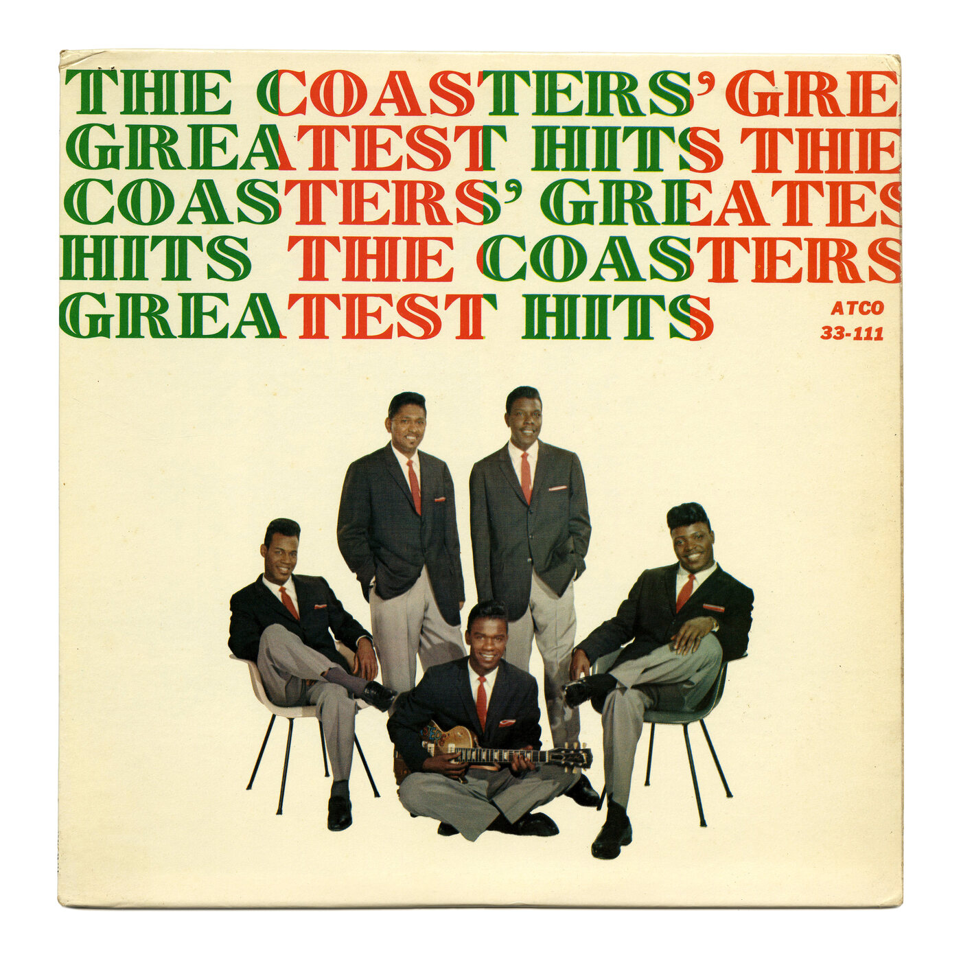 The Coasters – The Coasters’ Greatest Hits album art - Fonts In Use