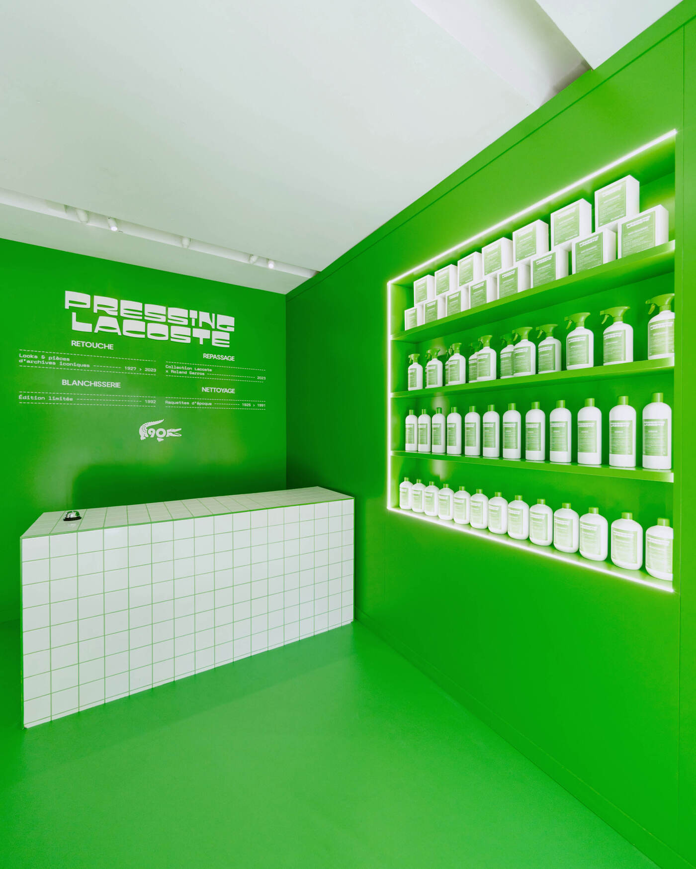 Pressing Lacoste - Fonts In Use