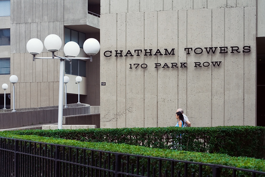 Chatham Towers sign - Fonts In Use