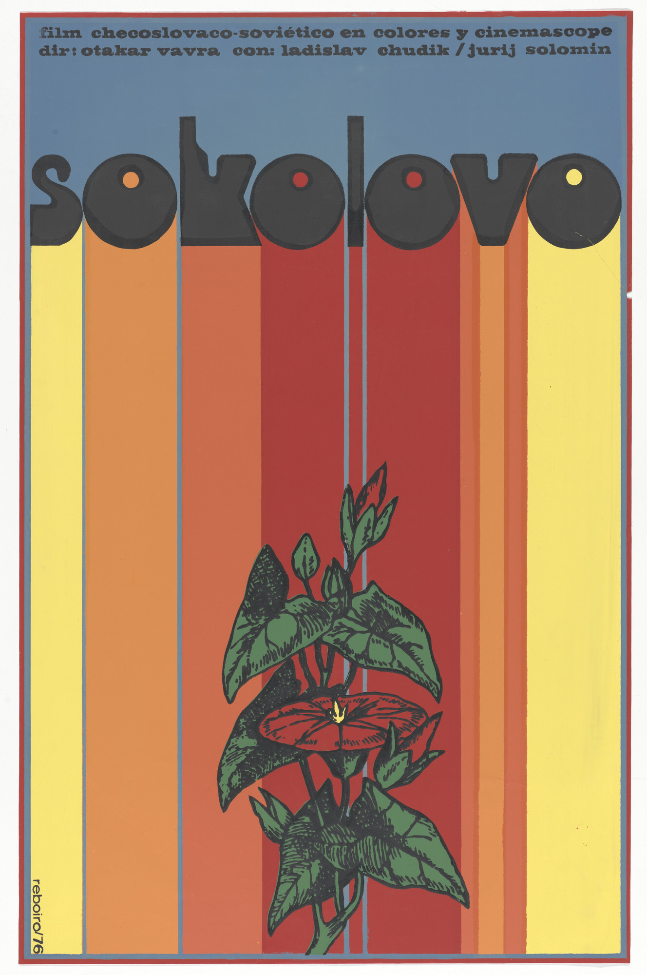 Sokolovo Cuban movie poster - Fonts In Use