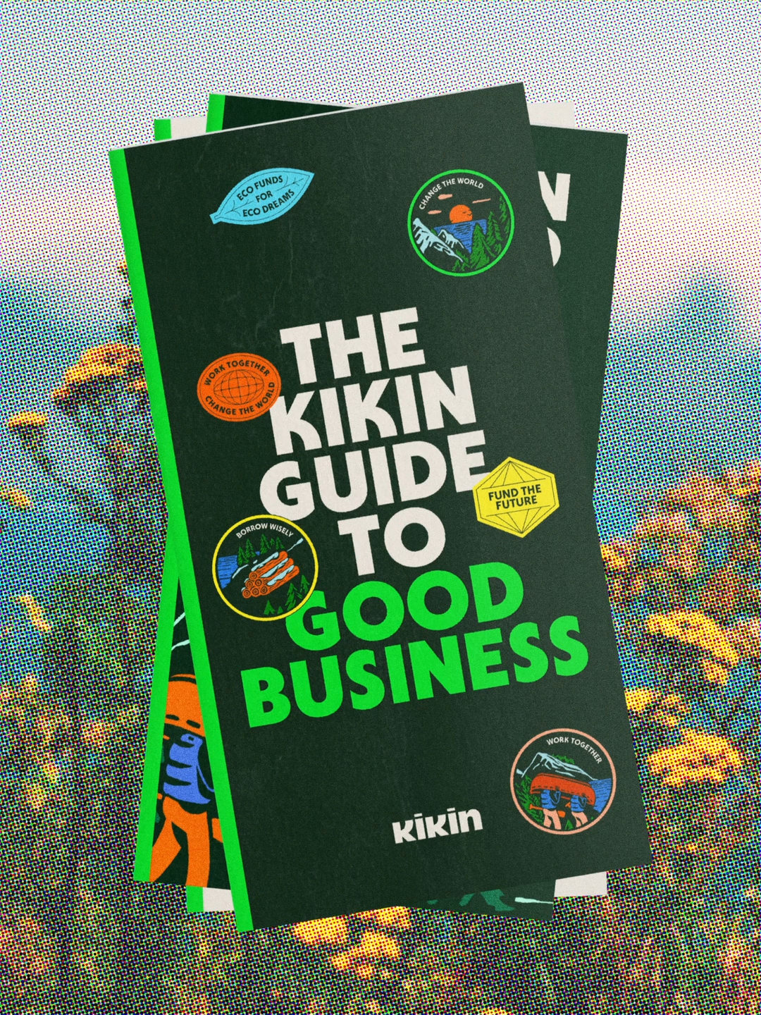 Kikin branding - Fonts In Use