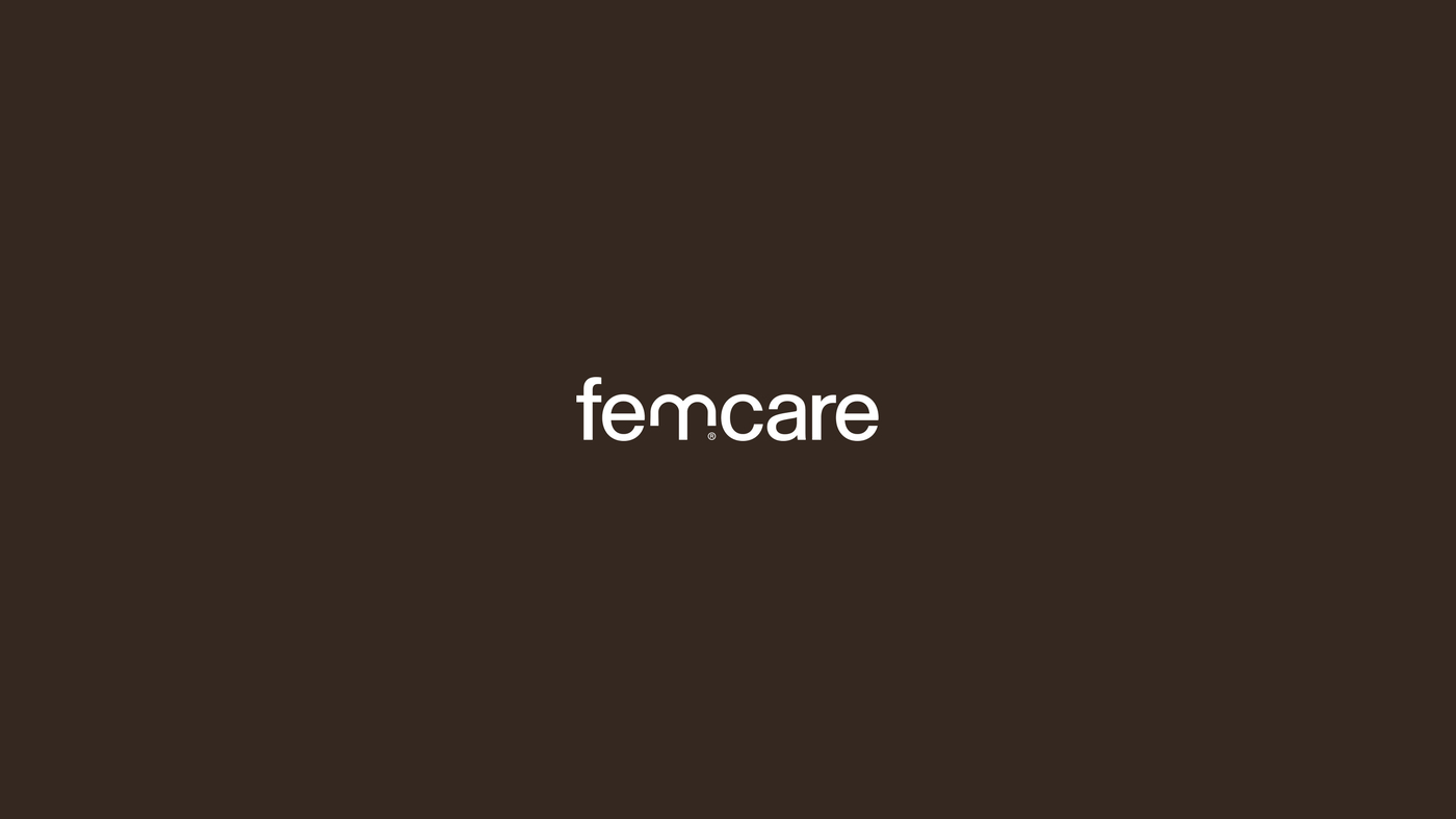 Femcare visual identity - Fonts In Use
