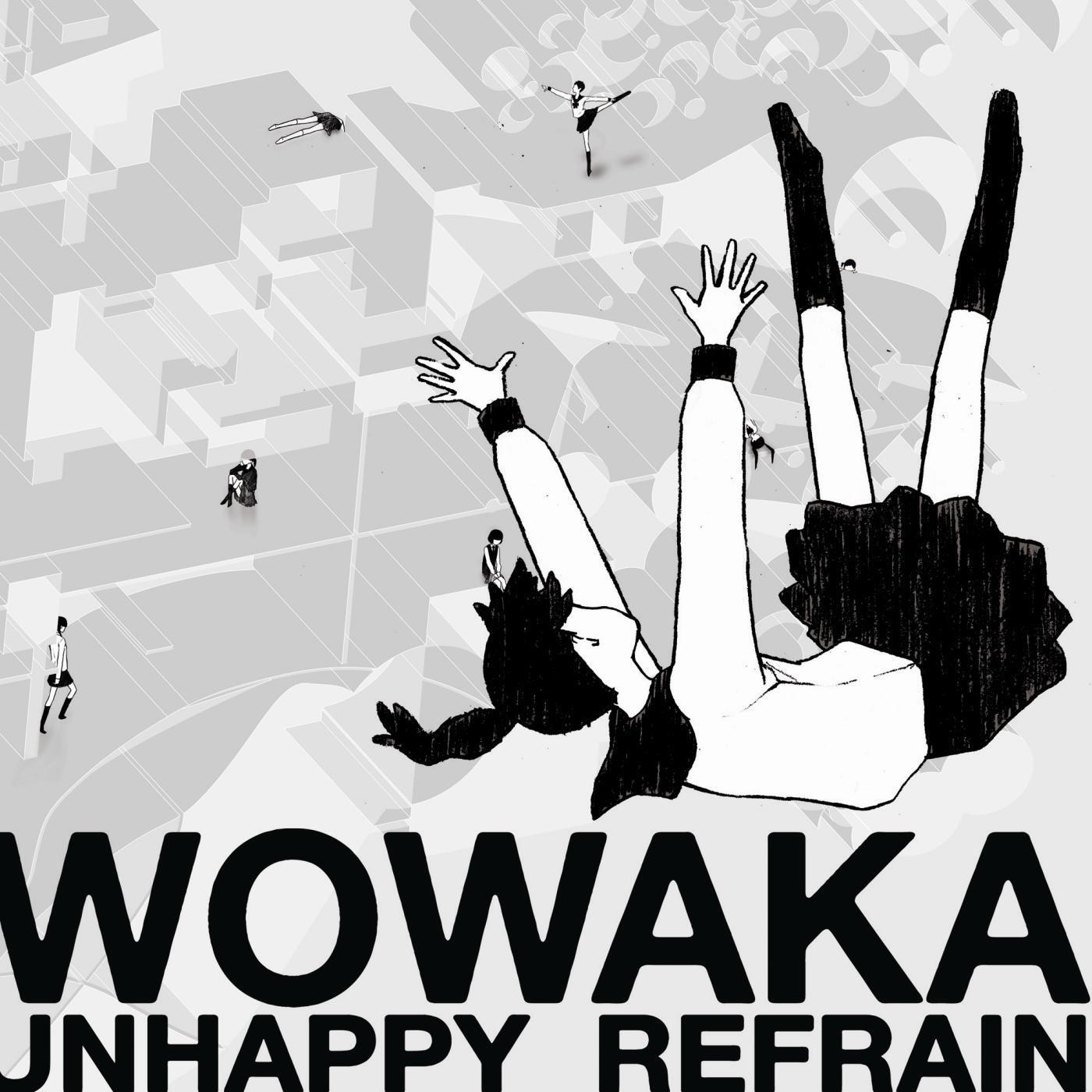 Wowaka – Unhappy Refrain album art - Fonts In Use