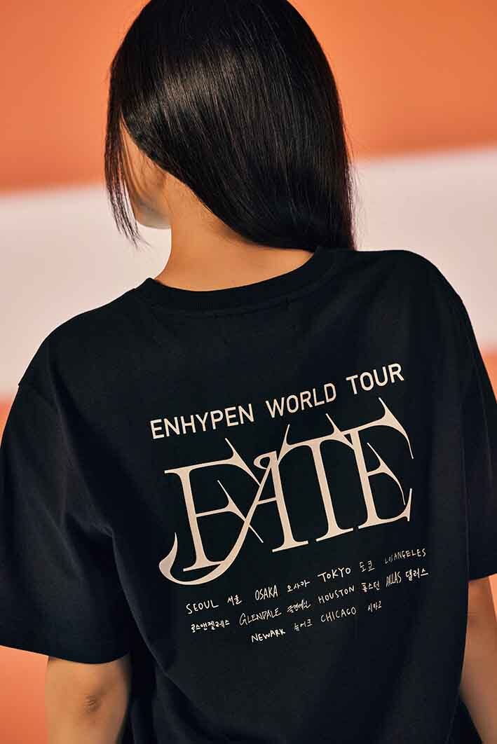 Enhypen – Dark Blood EP and campaign - Fonts In Use