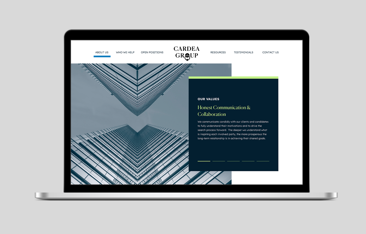 Cardea Group - Fonts In Use