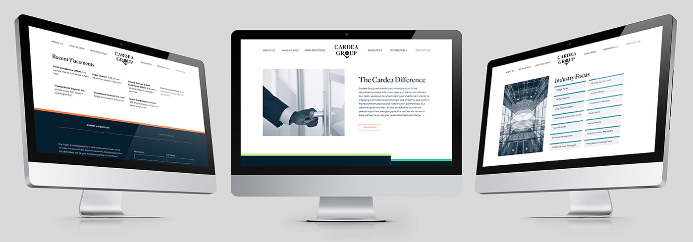 Cardea Group - Fonts In Use