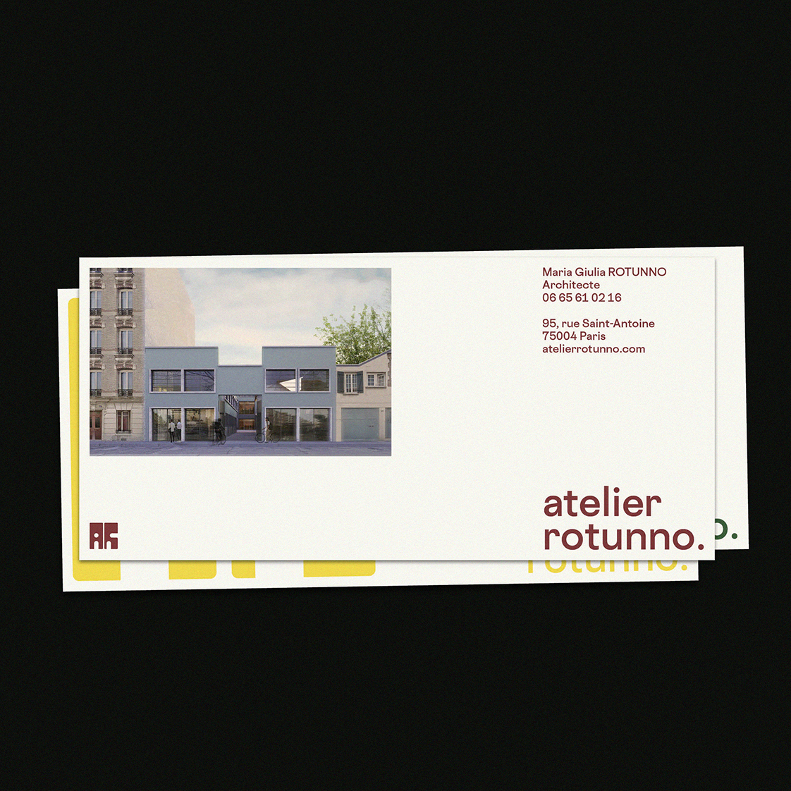 Atelier Rotunno architectes - Fonts In Use
