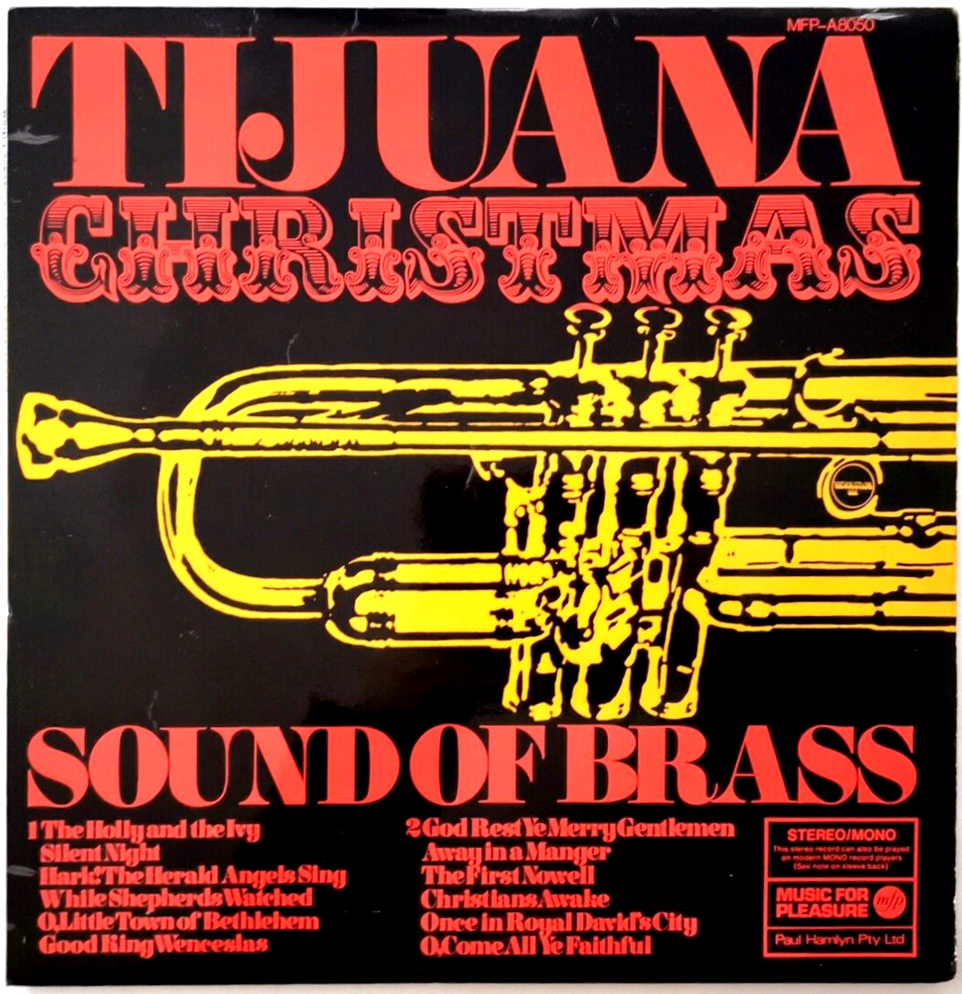 The Torero Band – Tijuana Christmas (Australia) album art - Fonts In Use