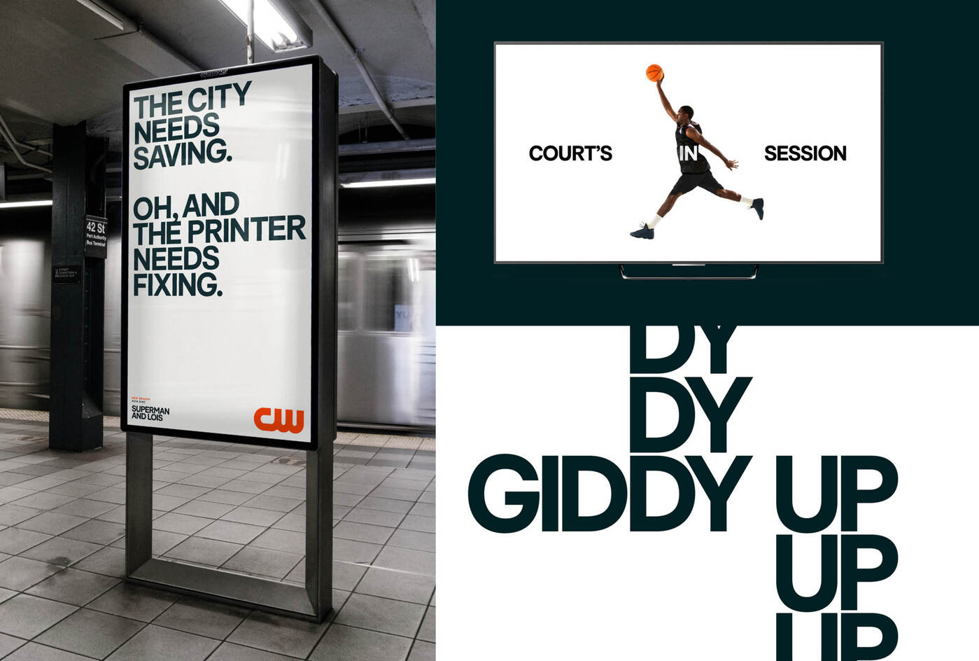 The CW - Fonts In Use