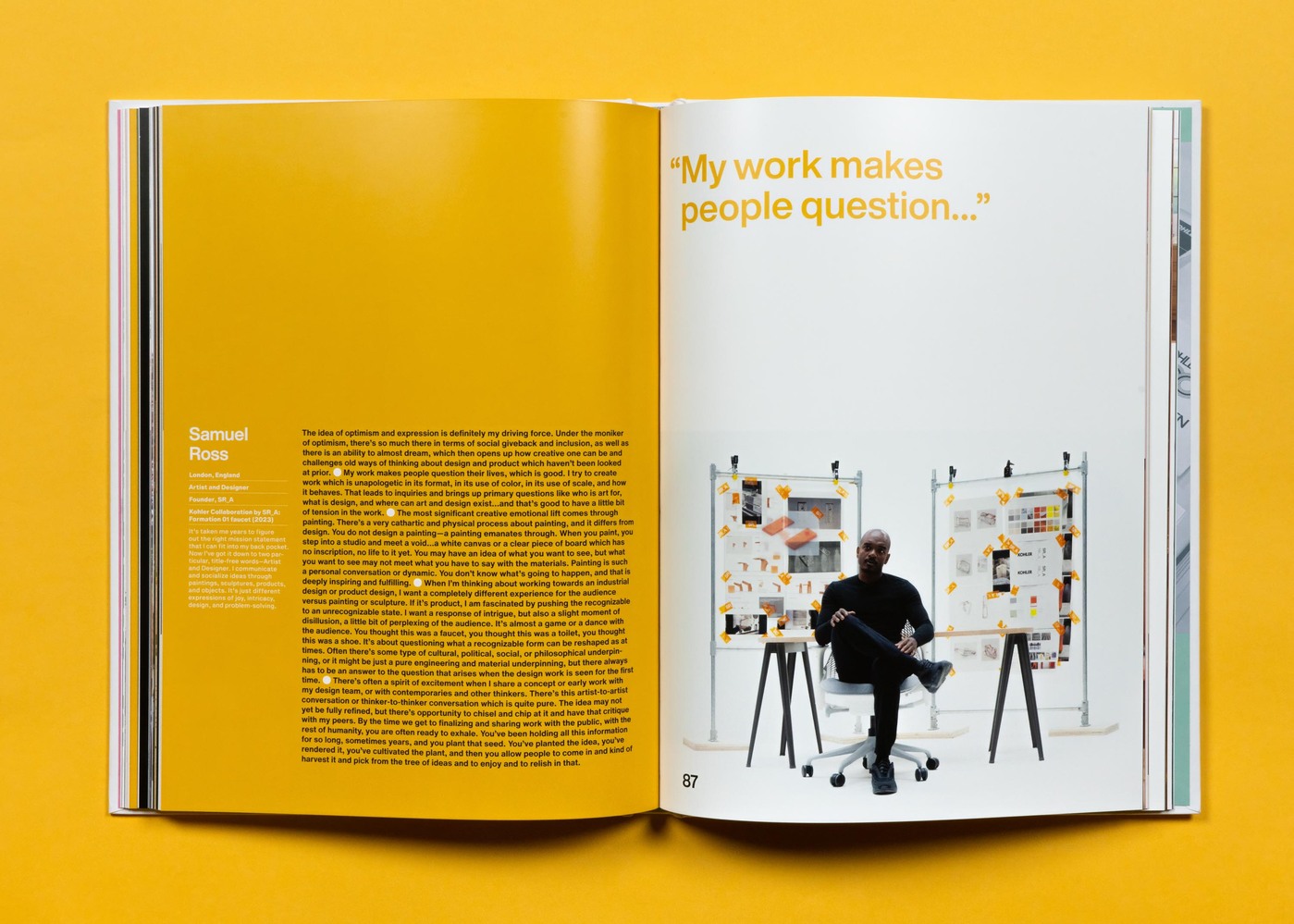 Kohler: Be Bold - Fonts In Use