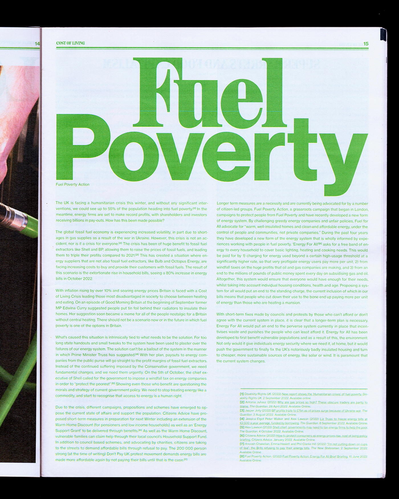 Hot Potato issue 4 - Fonts In Use