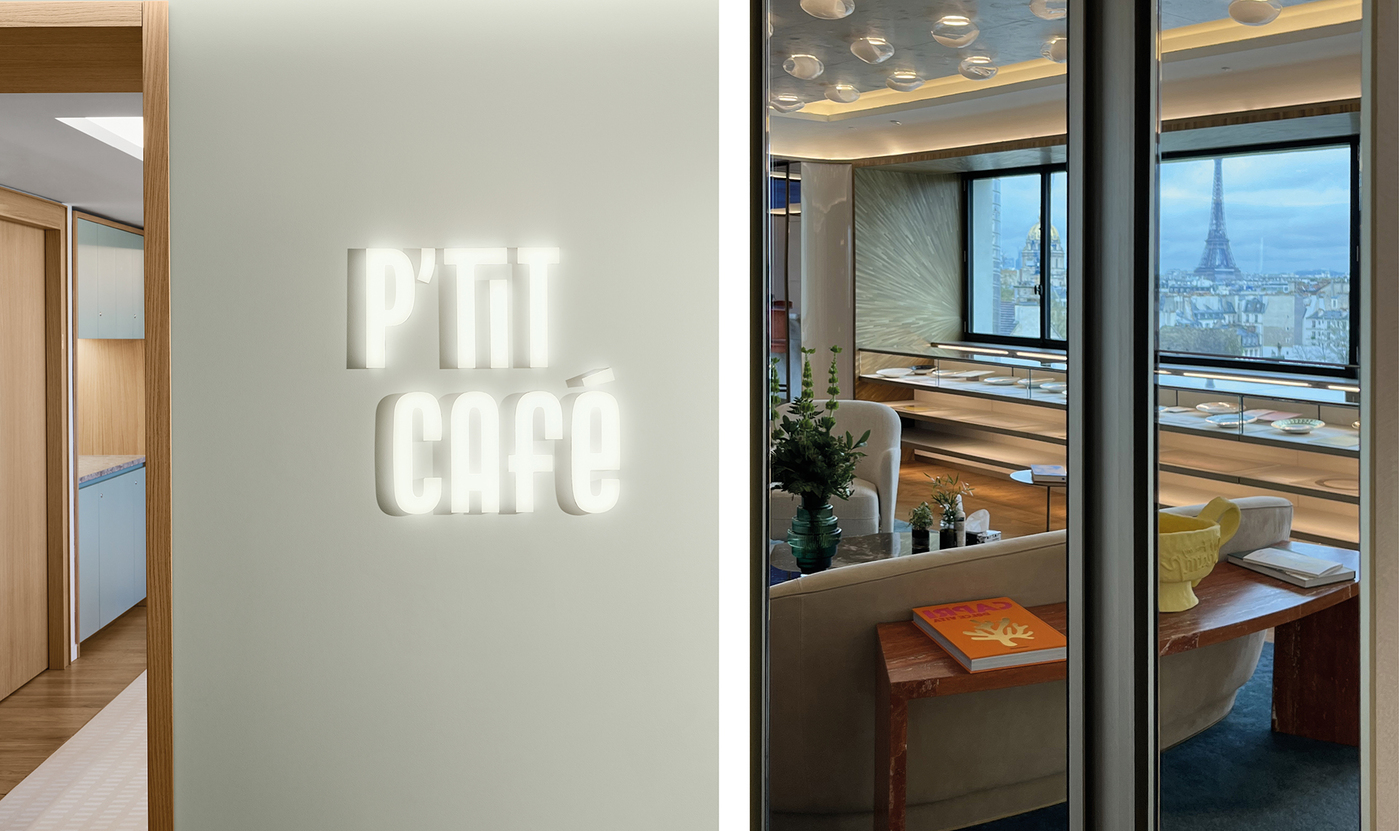Moët Hennessy Paris office signage - Fonts In Use